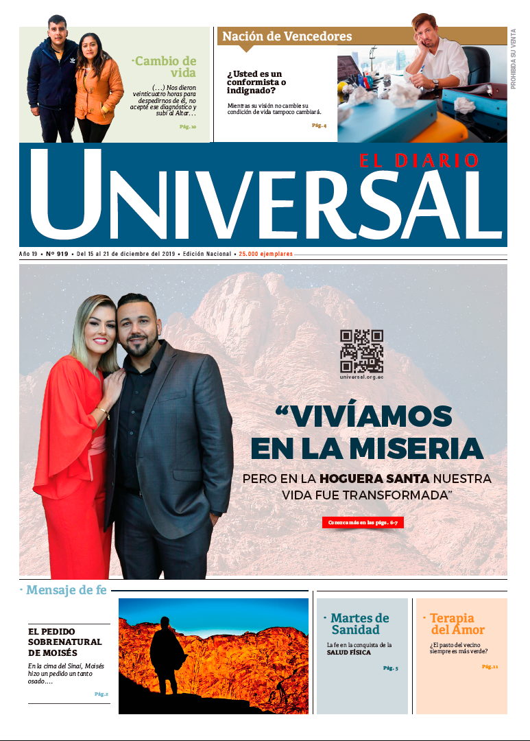 Edición N° 919 – Iglesia Universal del Reino de Dios